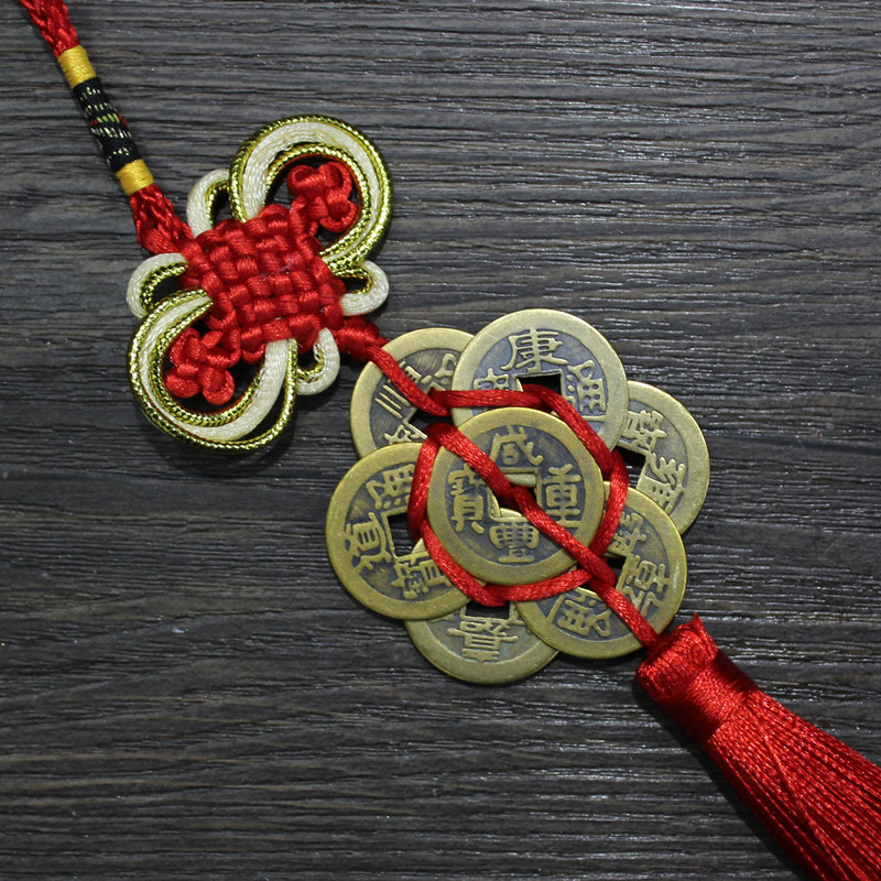 Chinese Feng Shui copper coins for master protection – FineLivingShop.com